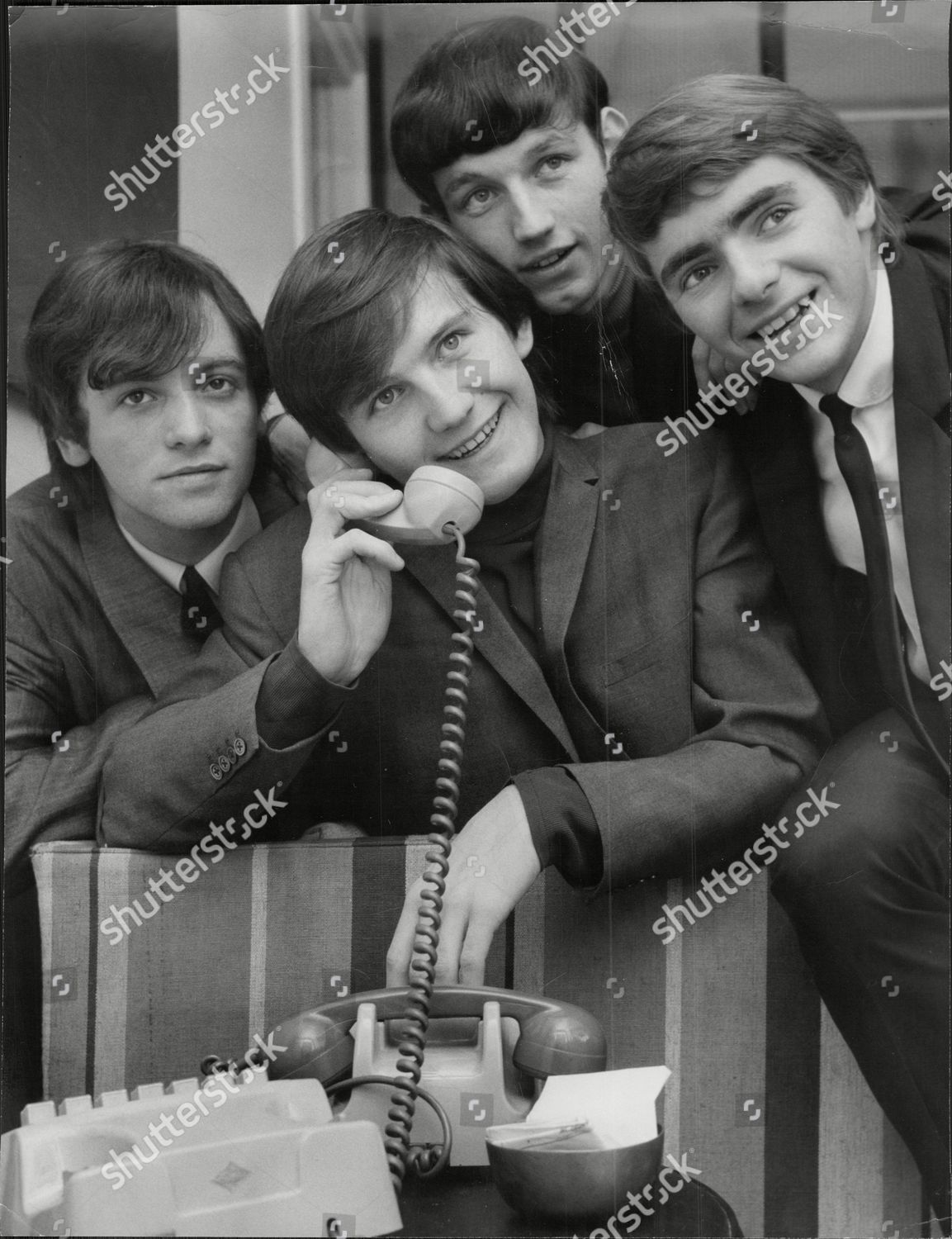 Wayne Fontana Mindbenders L R Eric Editorial Stock Photo - Stock Image ...