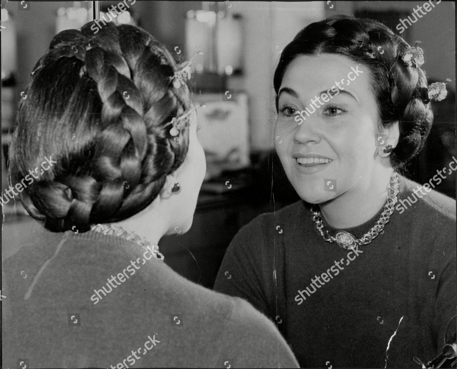 Opera Singer Miss Blanche Thebom Mrs Editorial Stock Photo - Stock ...