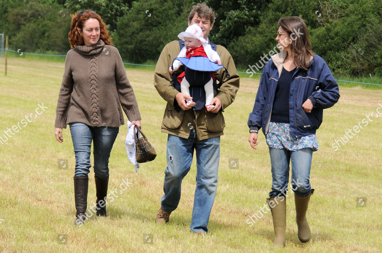 Rebekah Charlie Brooks Baby Daughter Scarlett Editorial Stock Photo ...