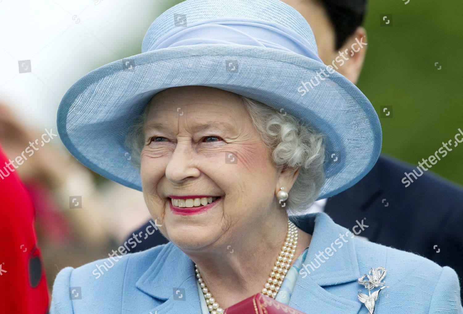 Queen Elizabeth Ii Bloodshot Eye Editorial Stock Photo - Stock Image ...