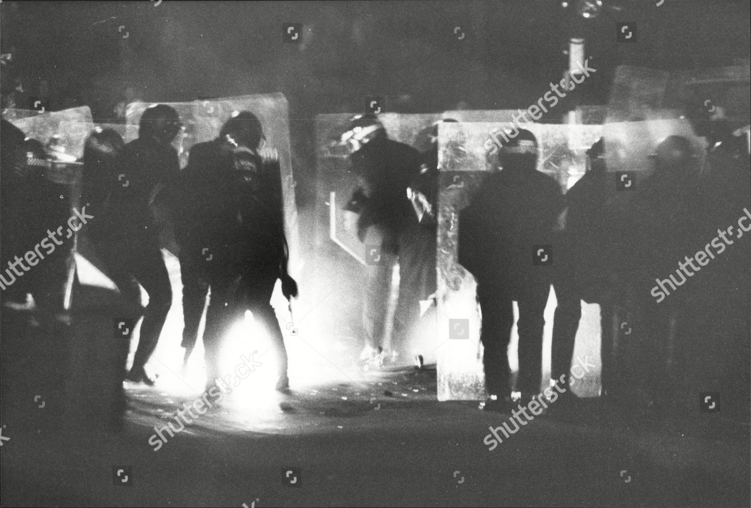 Scenes During Toxteth Riots Liverpool 1981 Editorial Stock Photo ...