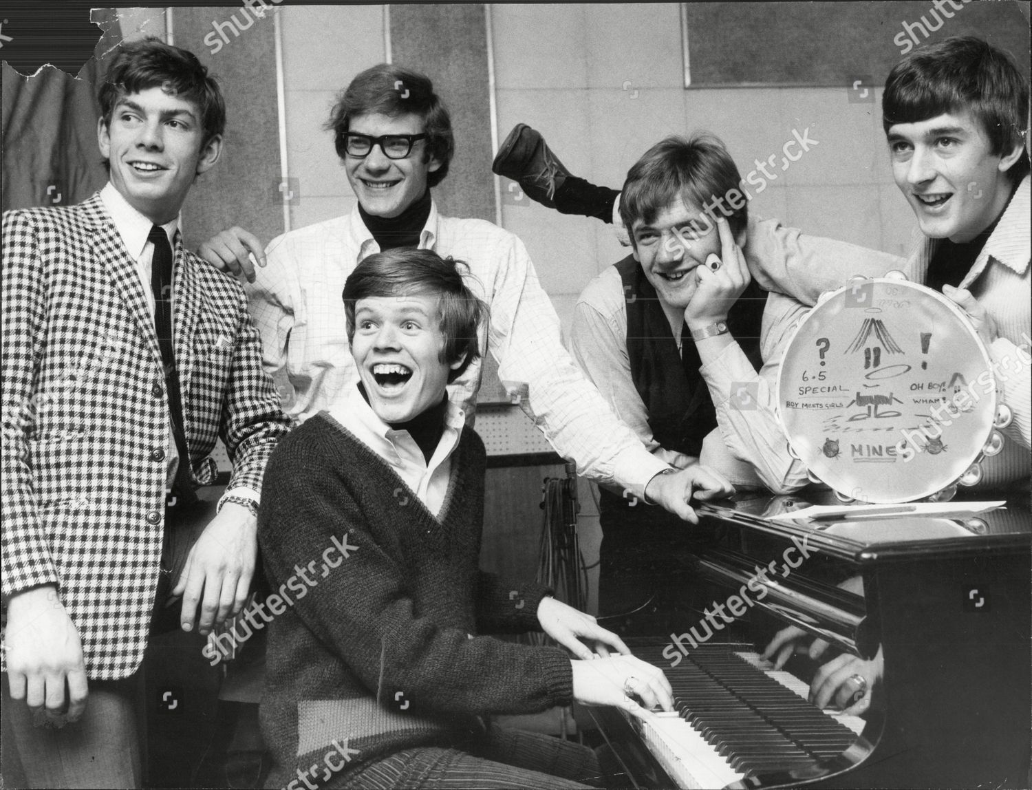 Hermans Hermits Pop Group L R Editorial Stock Photo - Stock Image ...