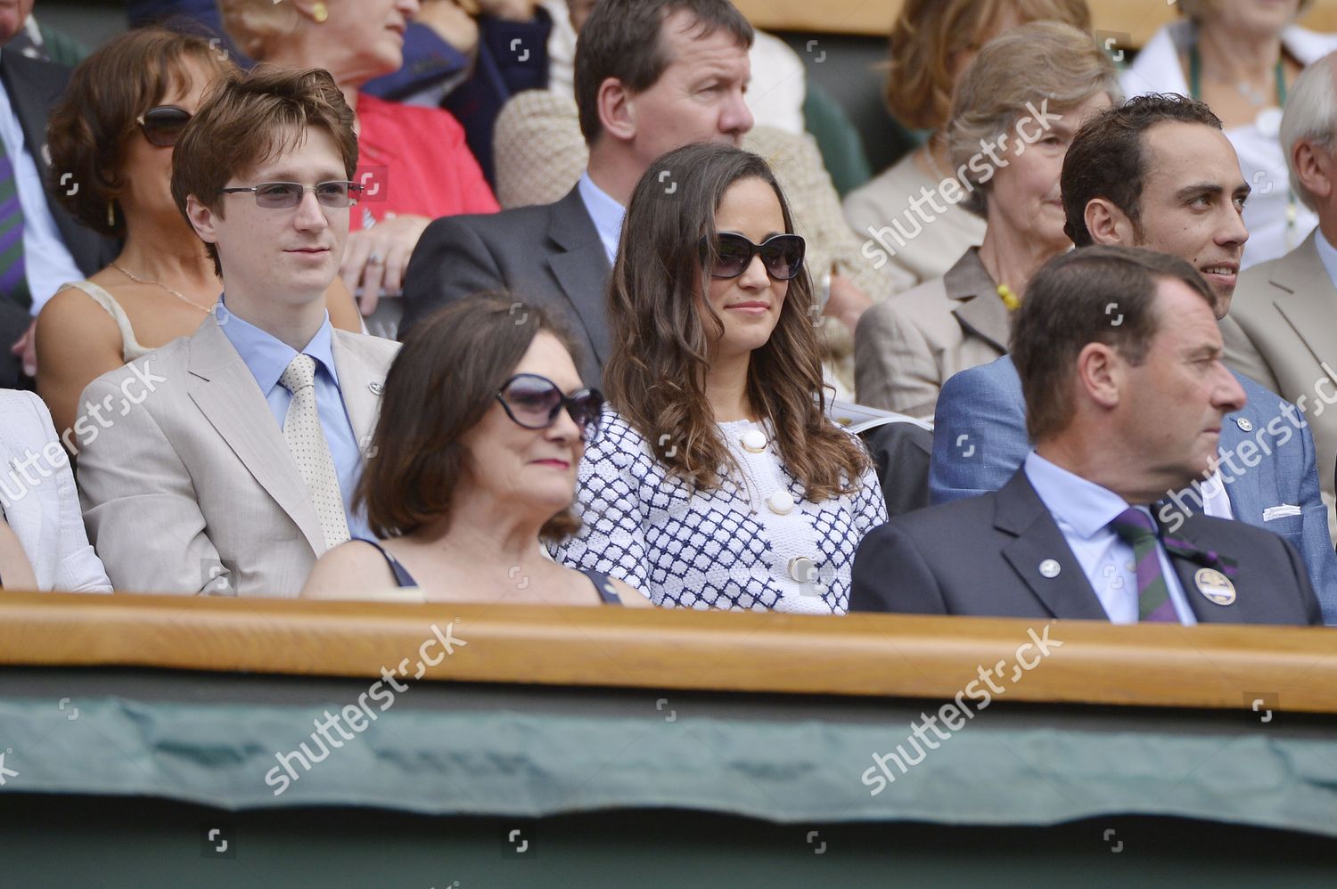 Pippa Middleton Felicity Kendals Son Jake Editorial Stock Photo - Stock ...