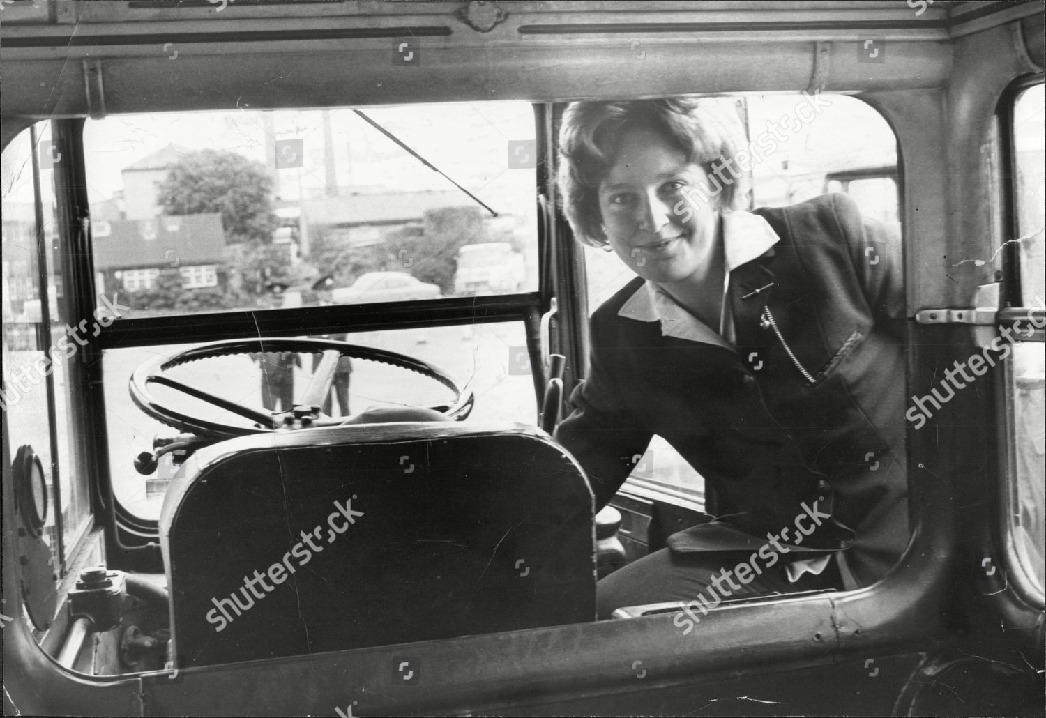 London Woman Bus Driver Jill Viner Editorial Stock Photo - Stock Image ...
