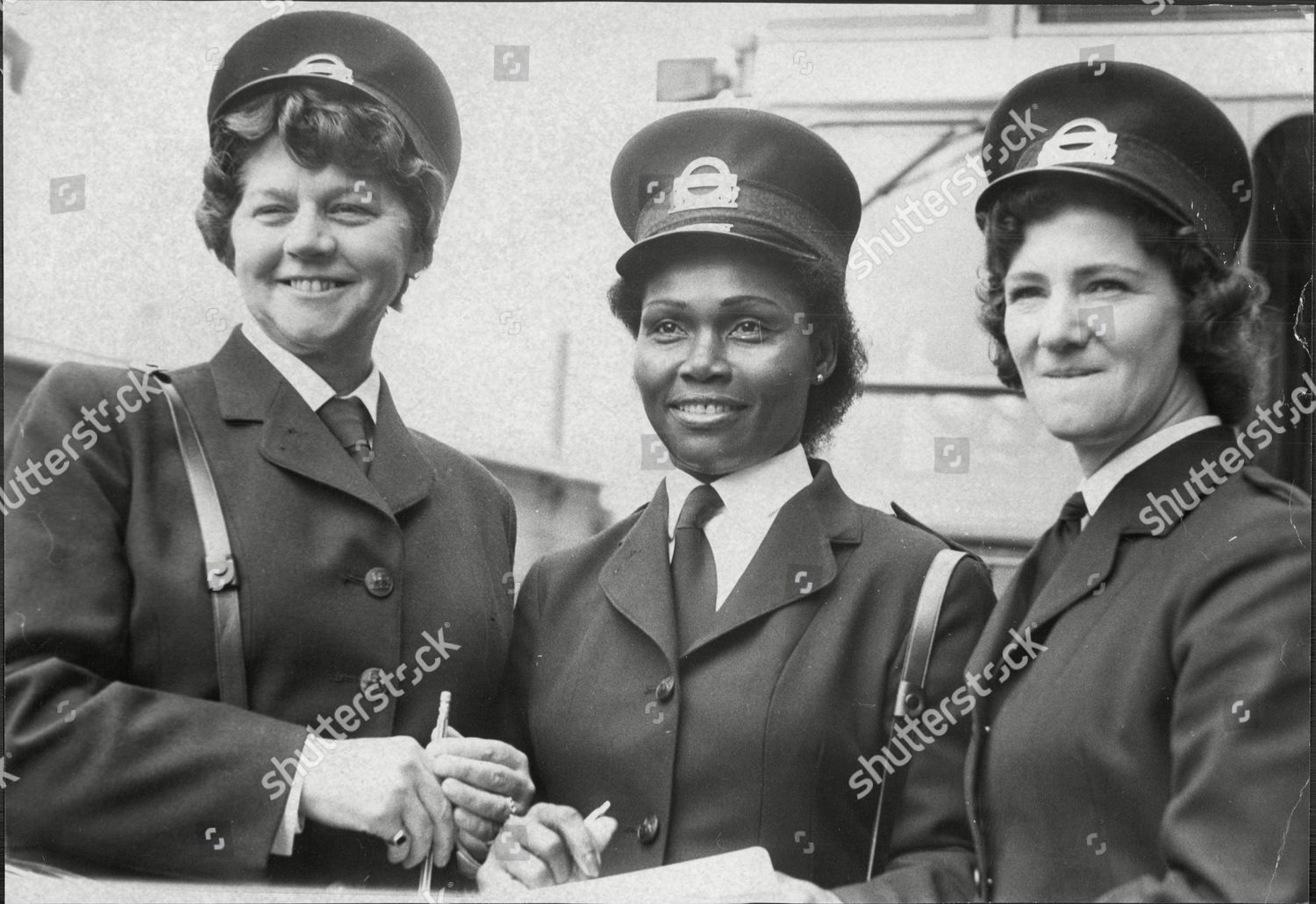 First Women London Bus Inspectors Lr Editorial Stock Photo - Stock ...