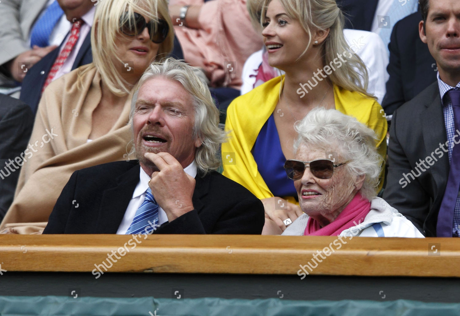 Sir Richard Branson Mother Eve Branson Editorial Stock Photo - Stock ...
