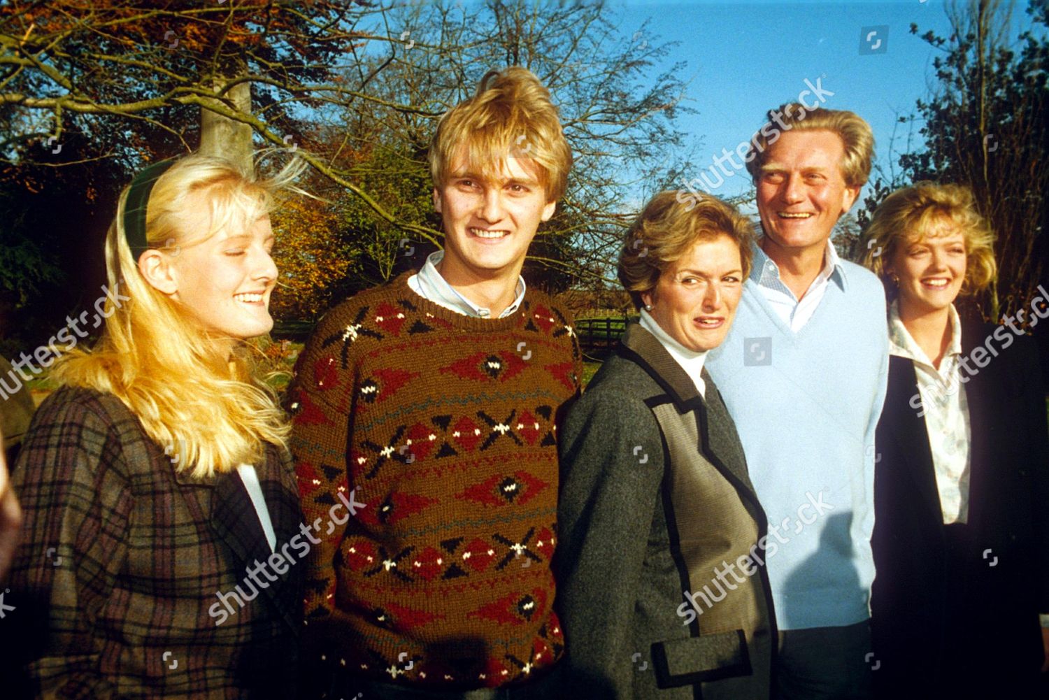 Michael Heseltine Wife Ann Son Rupert Editorial Stock Photo - Stock ...