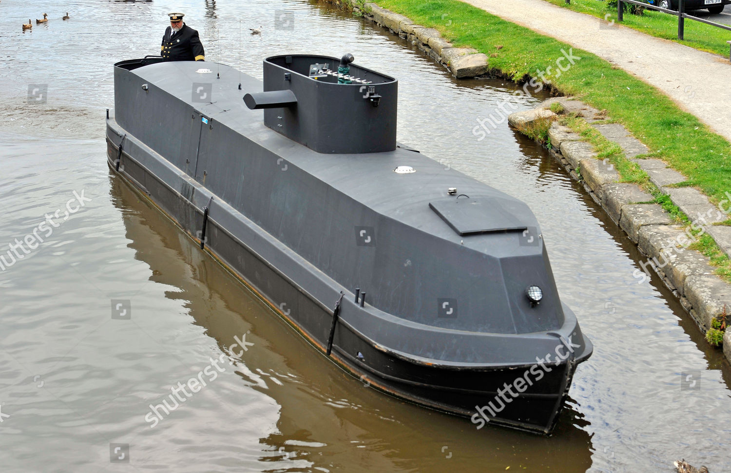 U Boat Captain Richard Williams Steers Editorial Stock Photo - Stock ...