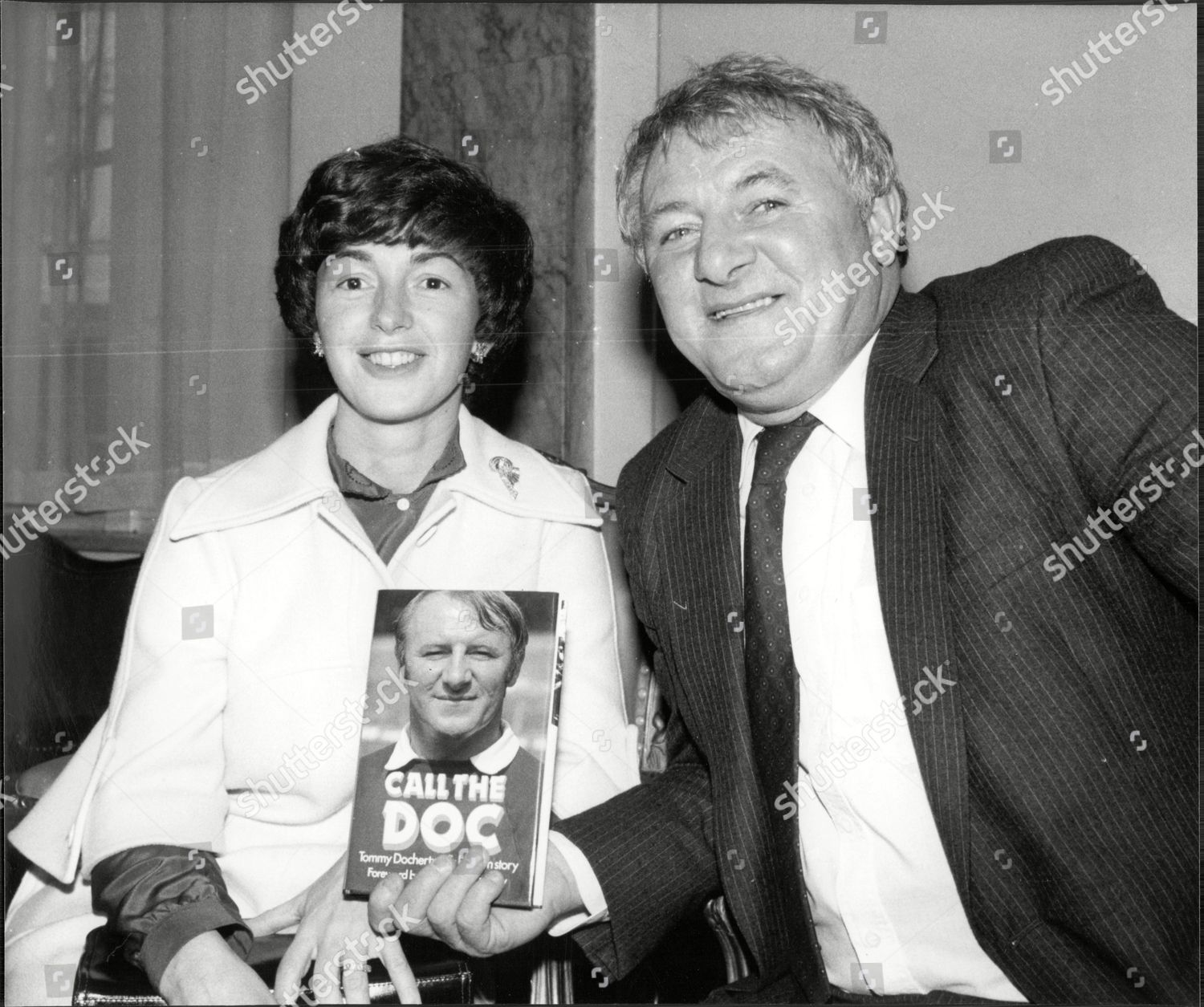 Football Manager Tommy Docherty Wife Mary Editorial Stock Photo - Stock ...