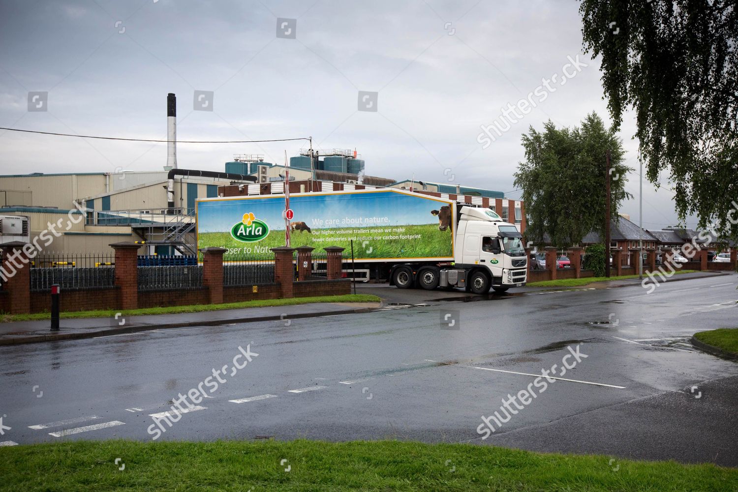 Arla Milk Plant Editorial Stock Photo - Stock Image | Shutterstock