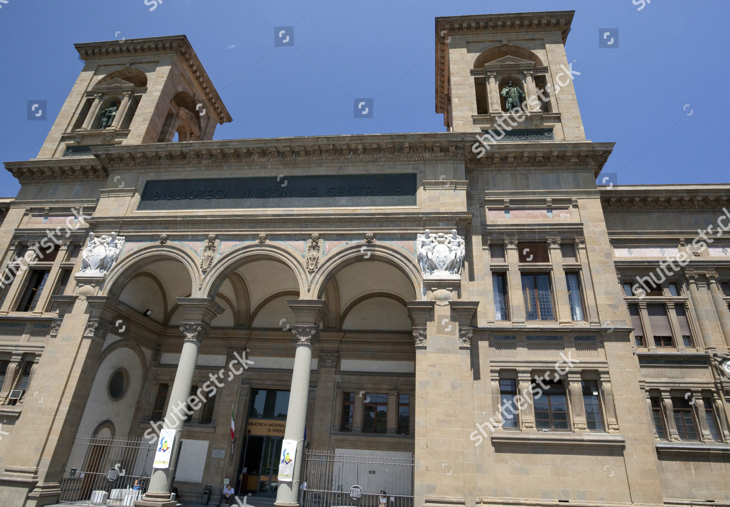 Biblioteca Nazionale Centrale National Library Florence Editorial Stock ...