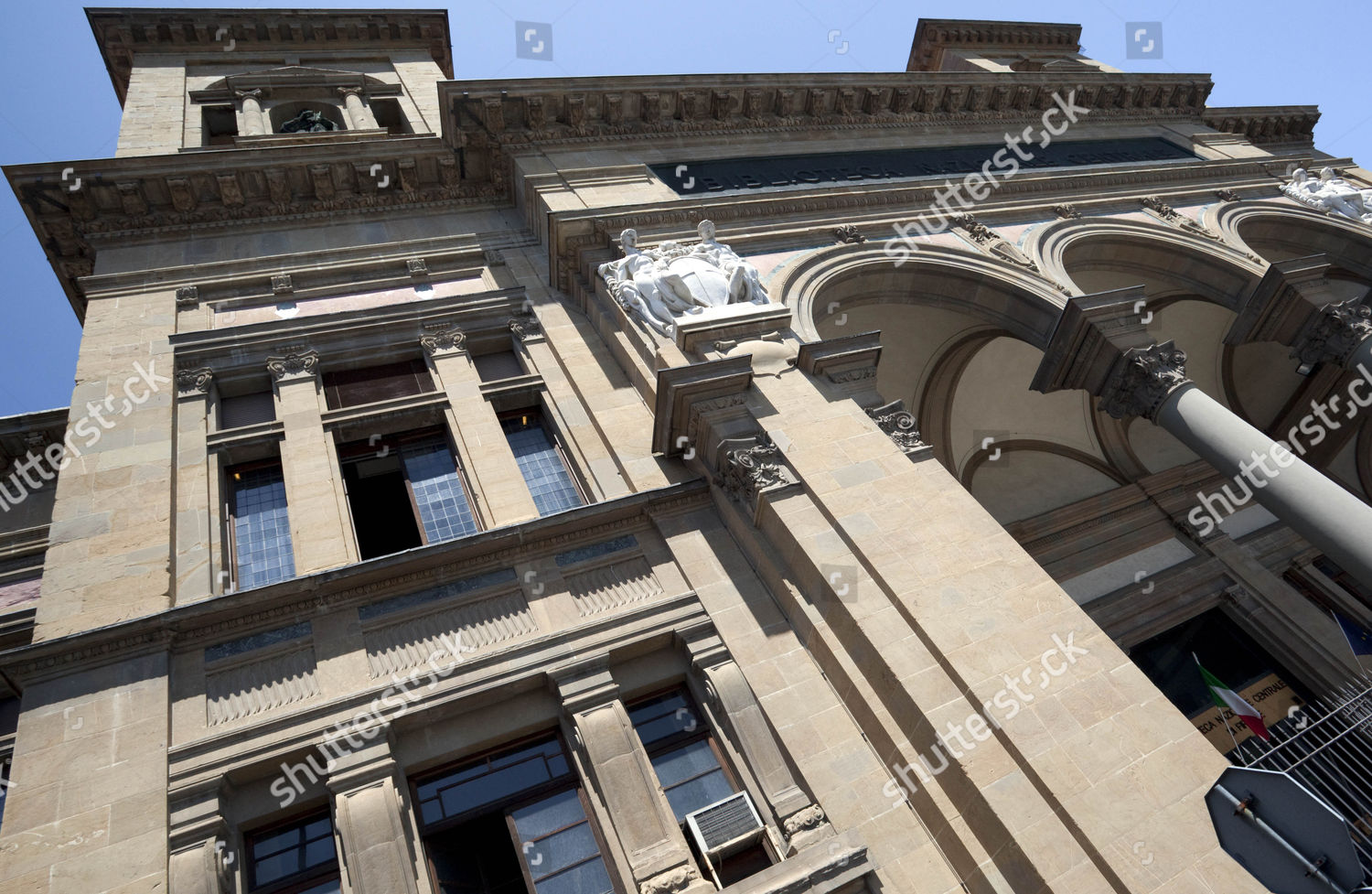 Biblioteca Nazionale Centrale National Library Florence Editorial Stock ...
