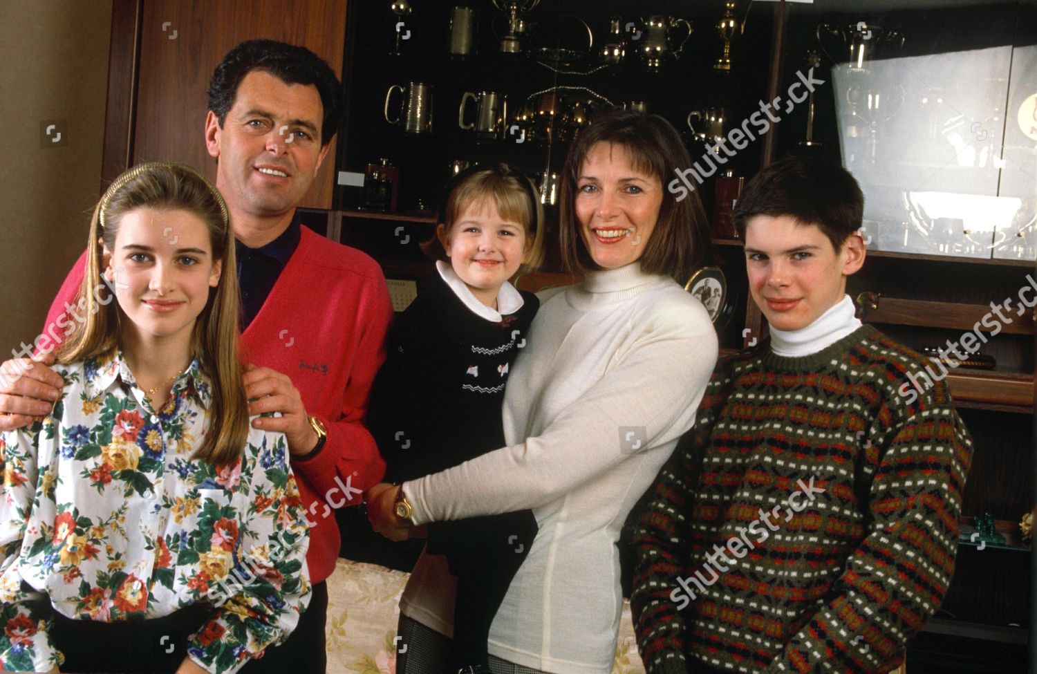 Bernard Gallacher Family Including Daughter Kirsty Editorial Stock ...