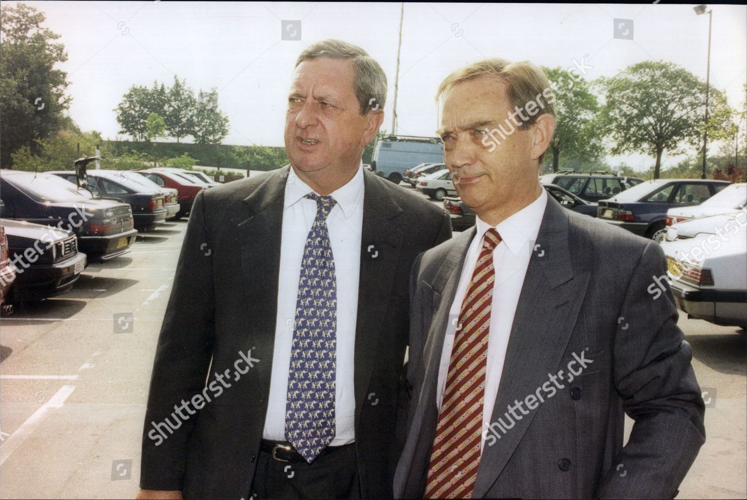 Ken Friar Peter Hillwood Arriving Fa Editorial Stock Photo - Stock ...