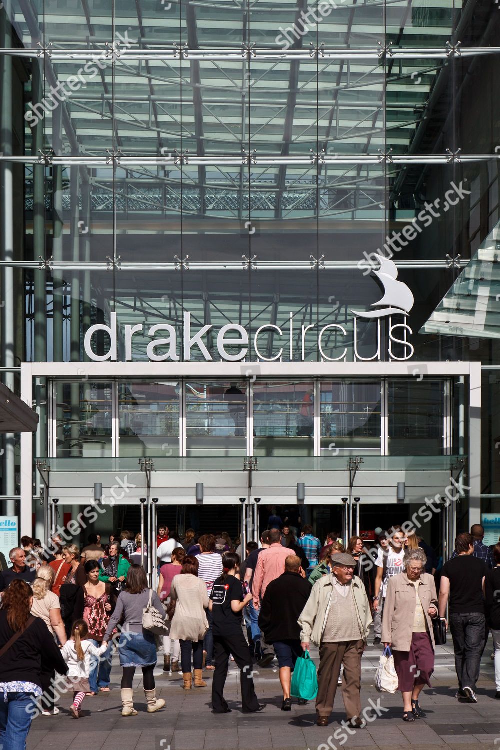 Shoppers Entrance Drakes Circus Shopping Mall Editorial Stock Photo ...