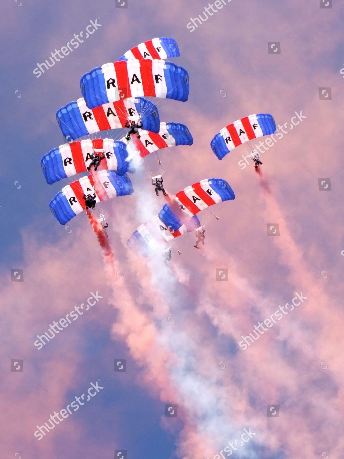 Raf Falcon Display Team Editorial Stock Photo - Stock Image | Shutterstock