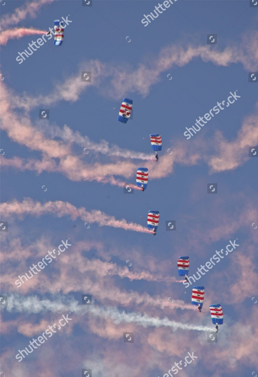 Raf Falcon Display Team Editorial Stock Photo - Stock Image | Shutterstock