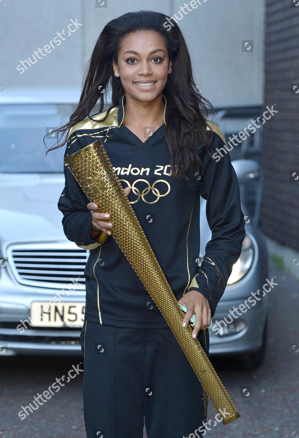 Adelle Tracey Who Helped Light Olympic Editorial Stock Photo - Stock ...