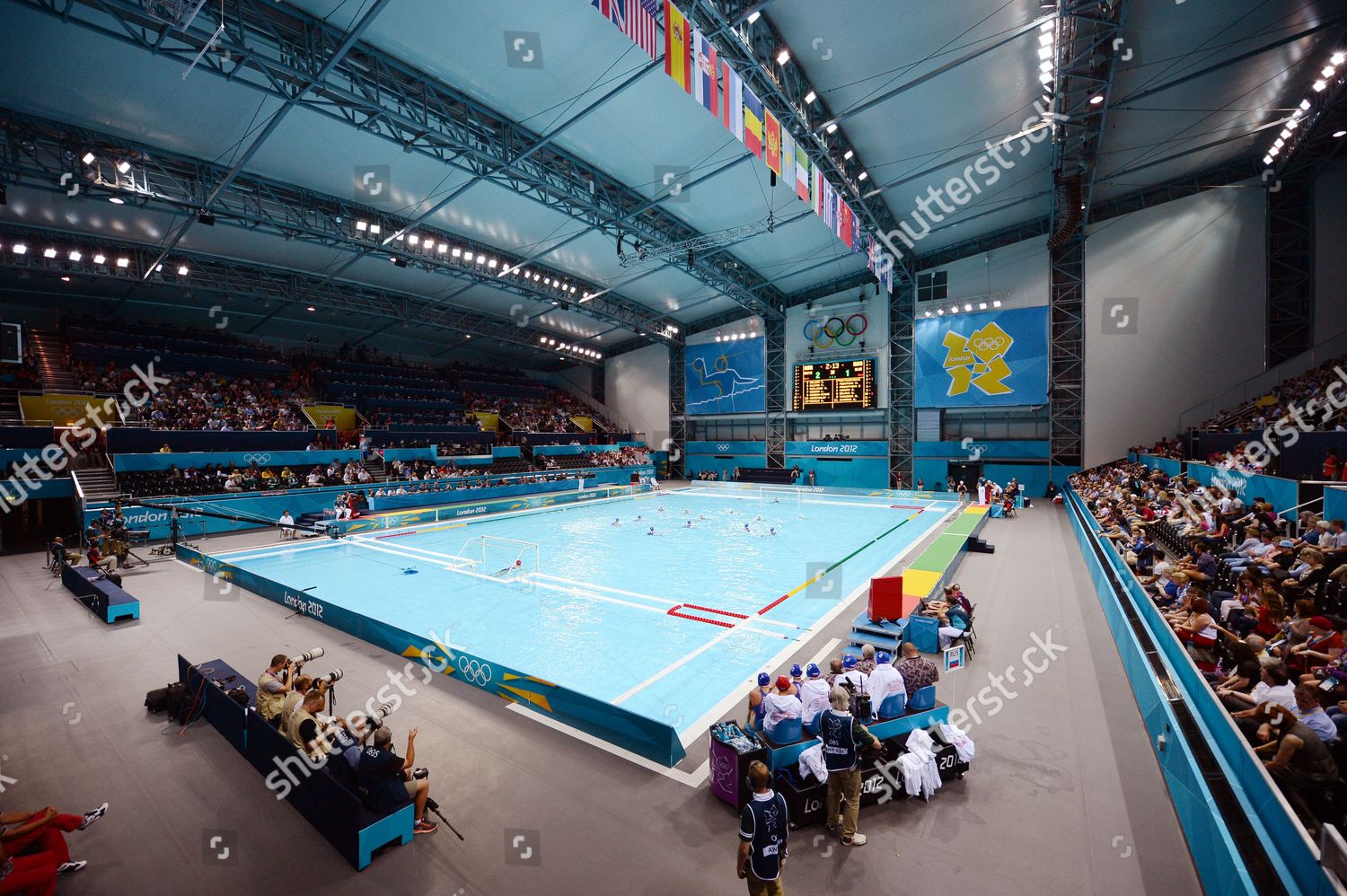 General View Water Polo Arena During Editorial Stock Photo - Stock ...