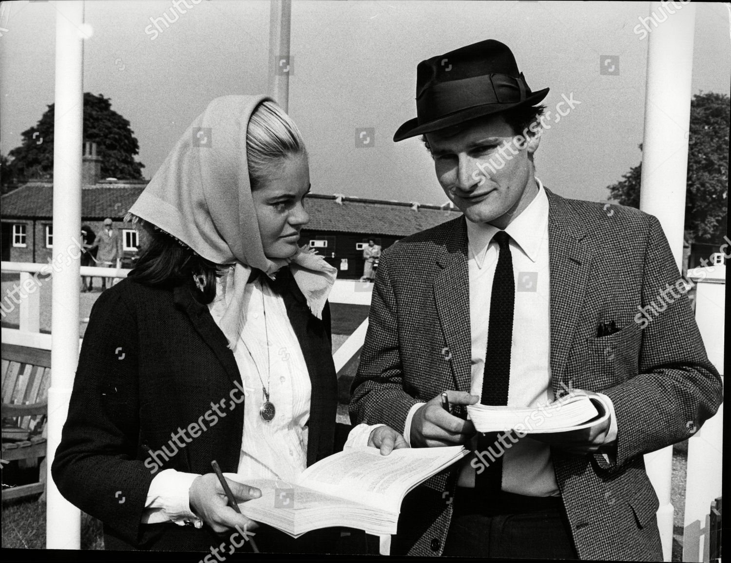 Peter Makin His Wife Natalie Newmarket Editorial Stock Photo - Stock ...