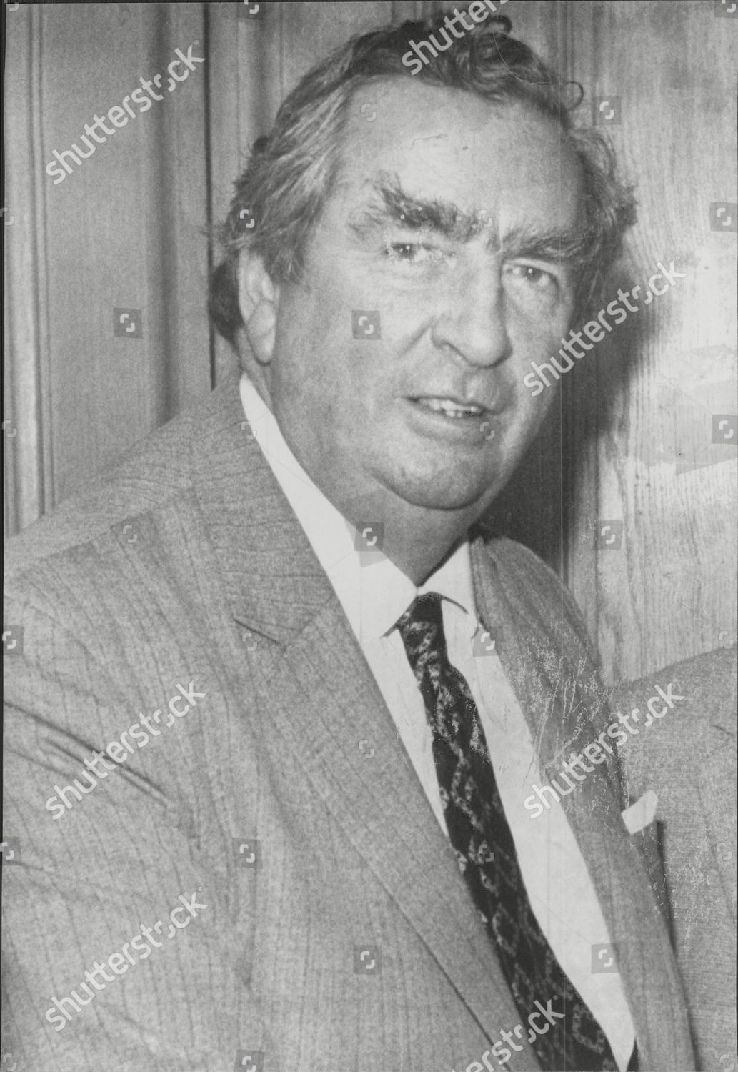 Labour Party Mp Denis Healey Leeds Editorial Stock Photo - Stock Image ...