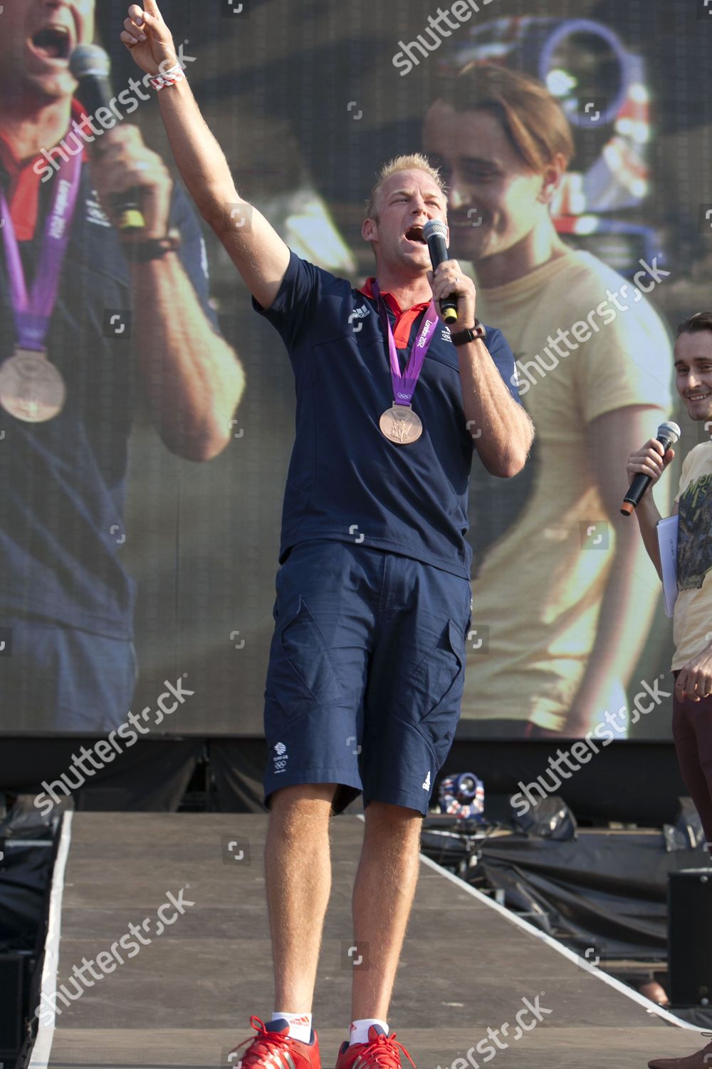 Bronze Medalist Alex Partridge Editorial Stock Photo - Stock Image ...