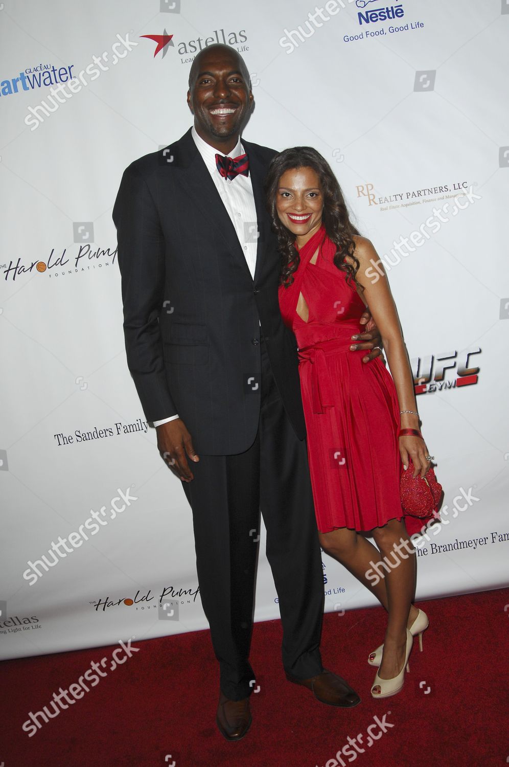 John Salley Wife Natasha Duffy Editorial Stock Photo - Stock Image ...