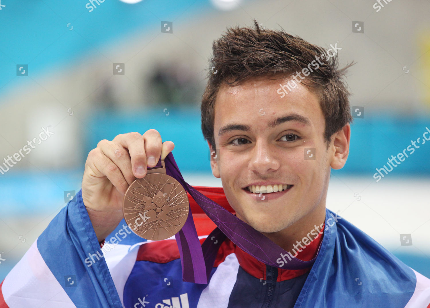 Tom Daley Wins Bronze Medal Editorial Stock Photo - Stock Image ...