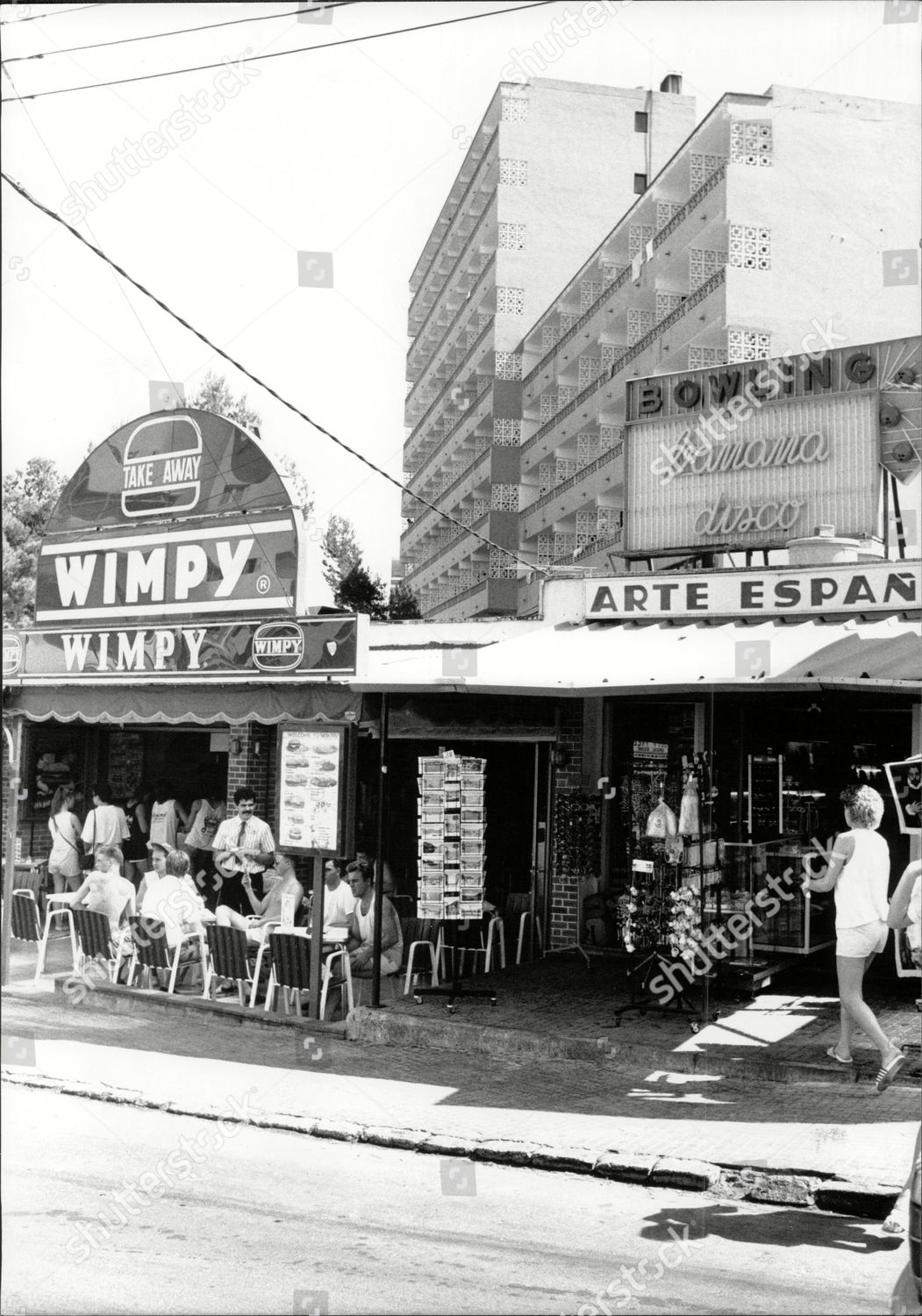 Wimpy Bars Bowling Alleys Submerge Into Editorial Stock Photo - Stock ...