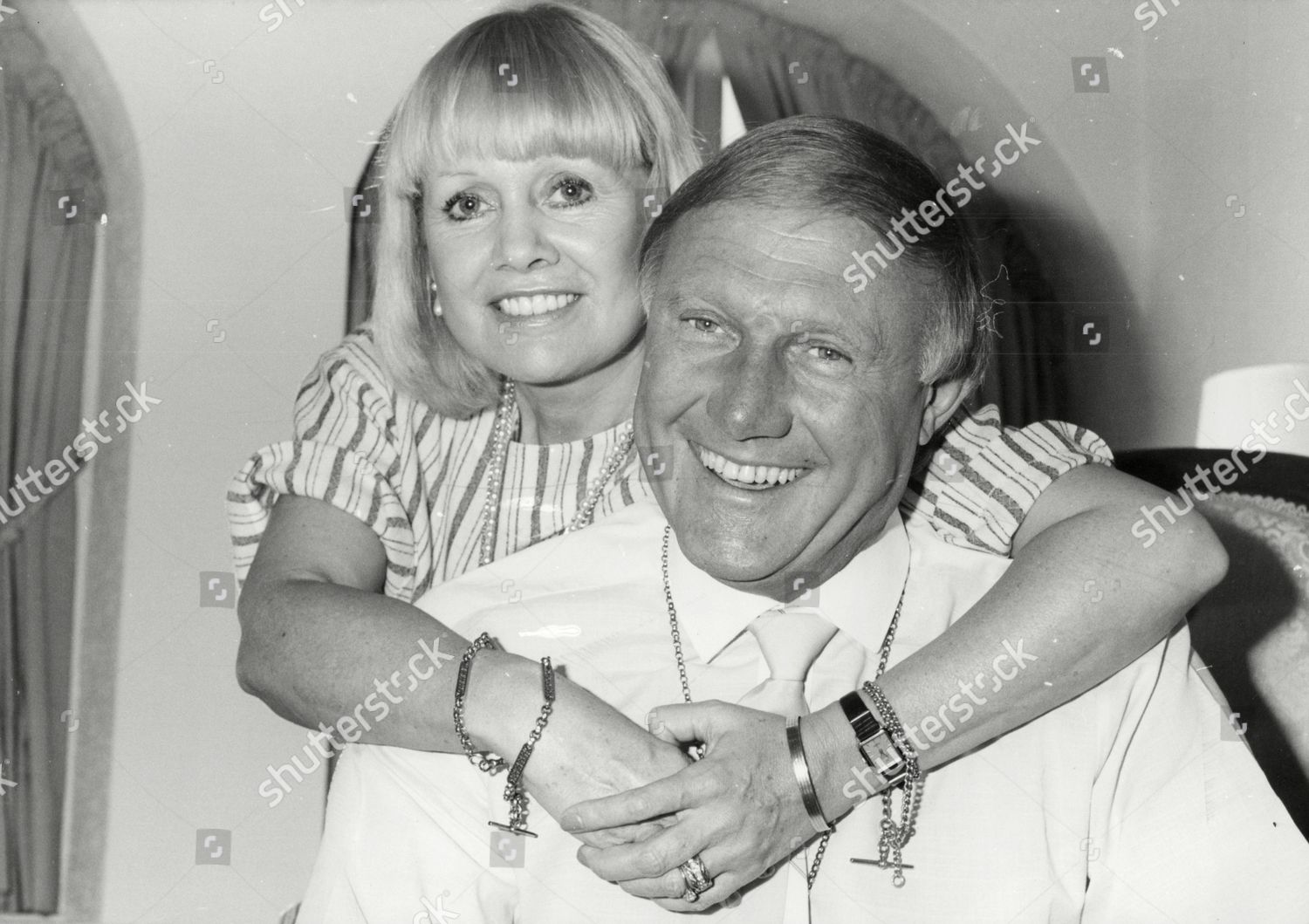 Stuart Hall Television Presenter Wife Hazel Editorial Stock Photo ...