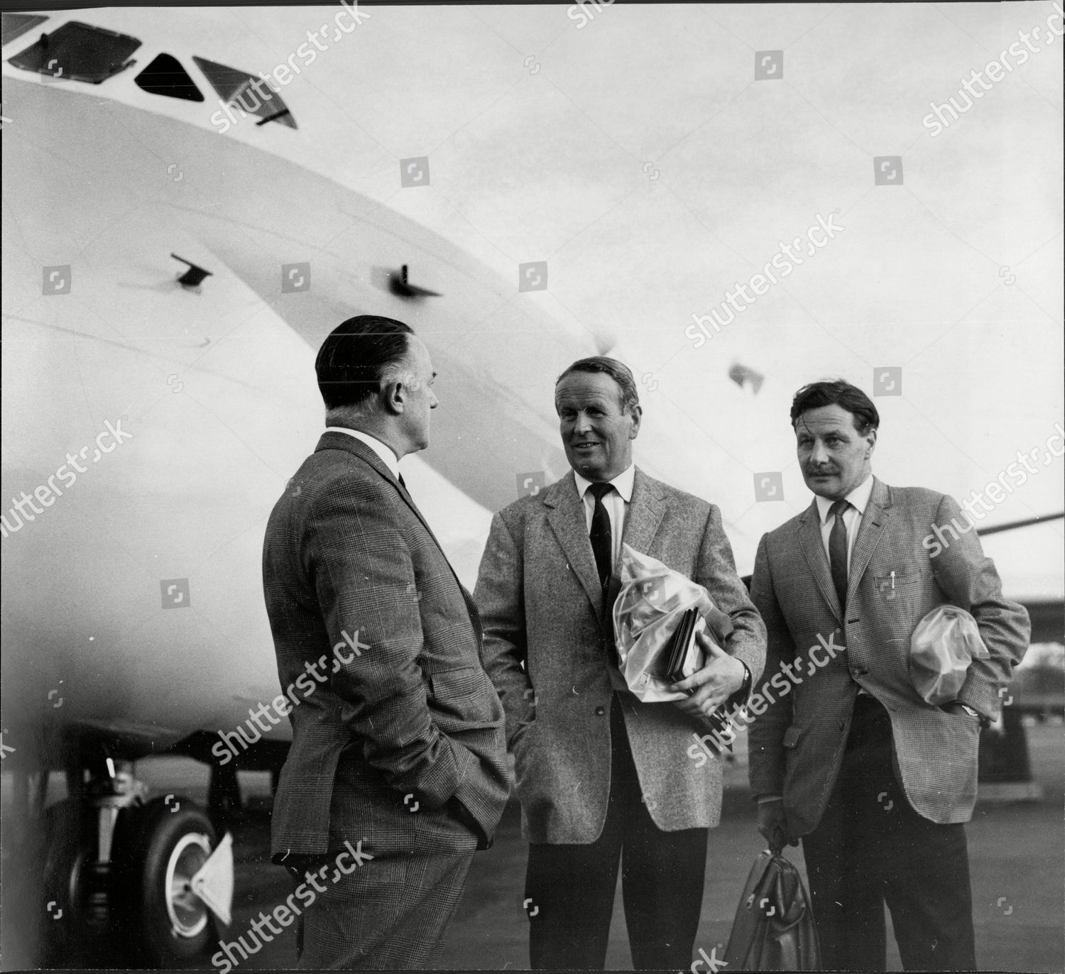 Group Captain John Cunningham Centre Flight Editorial Stock Photo ...