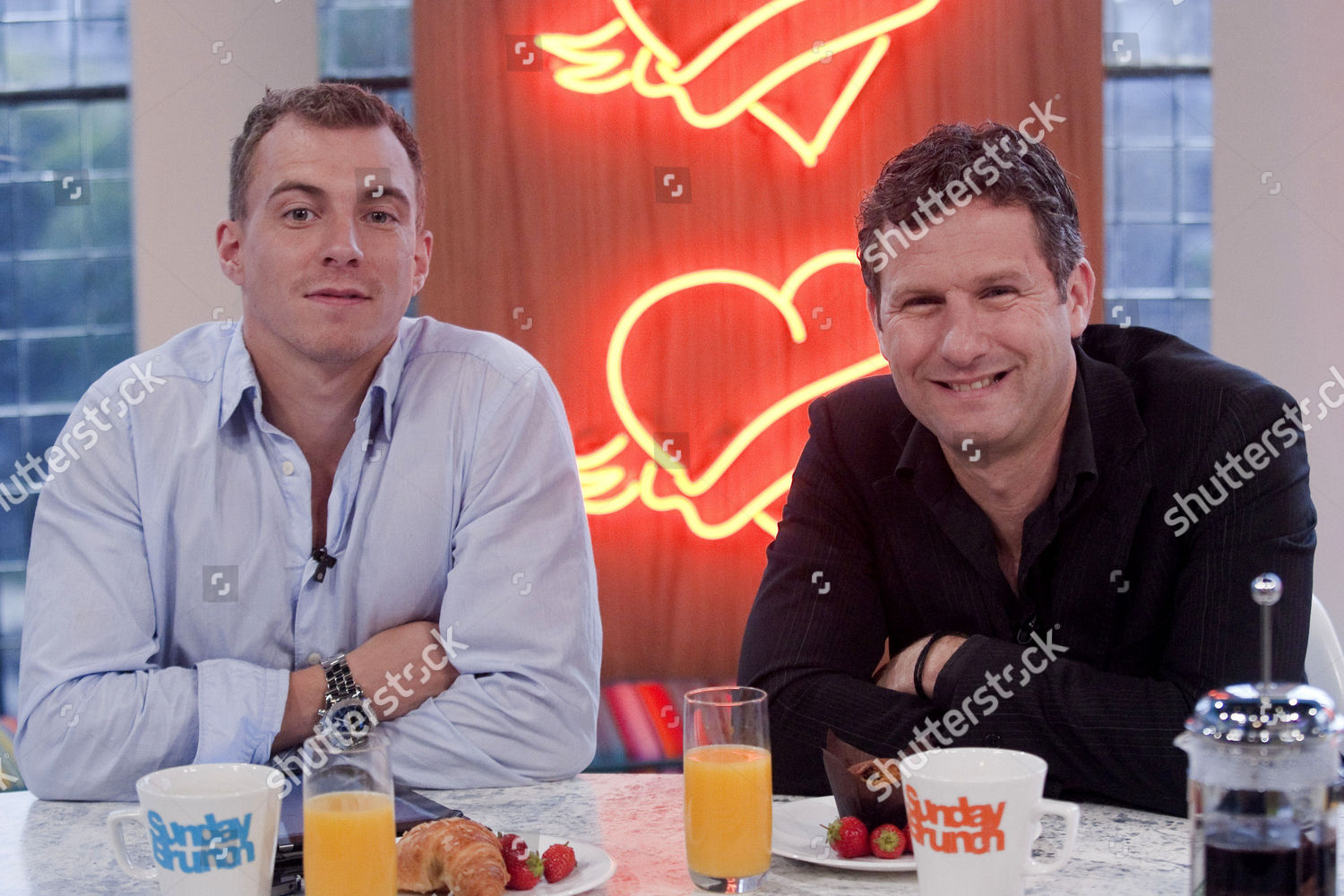 Adam Hills Arthur Williams Editorial Stock Photo - Stock Image ...