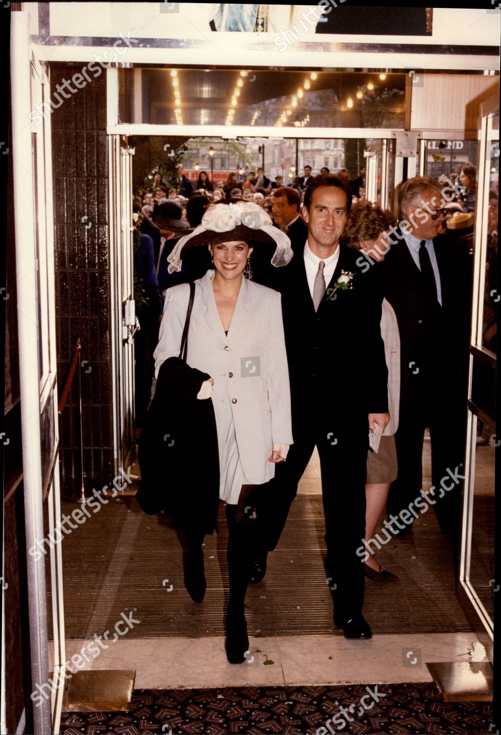 Angus Deayton Lise Mayer Premiere Four Editorial Stock Photo - Stock ...