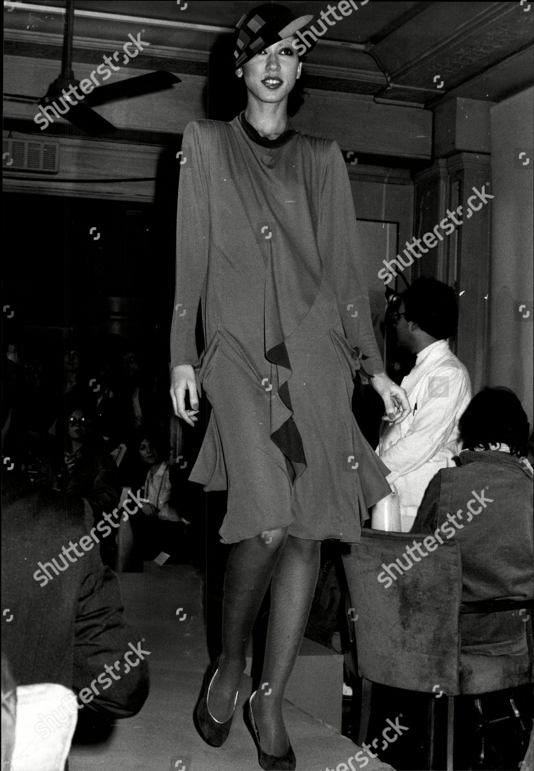 Model On Runway During Janice Wainwright Editorial Stock Photo - Stock ...