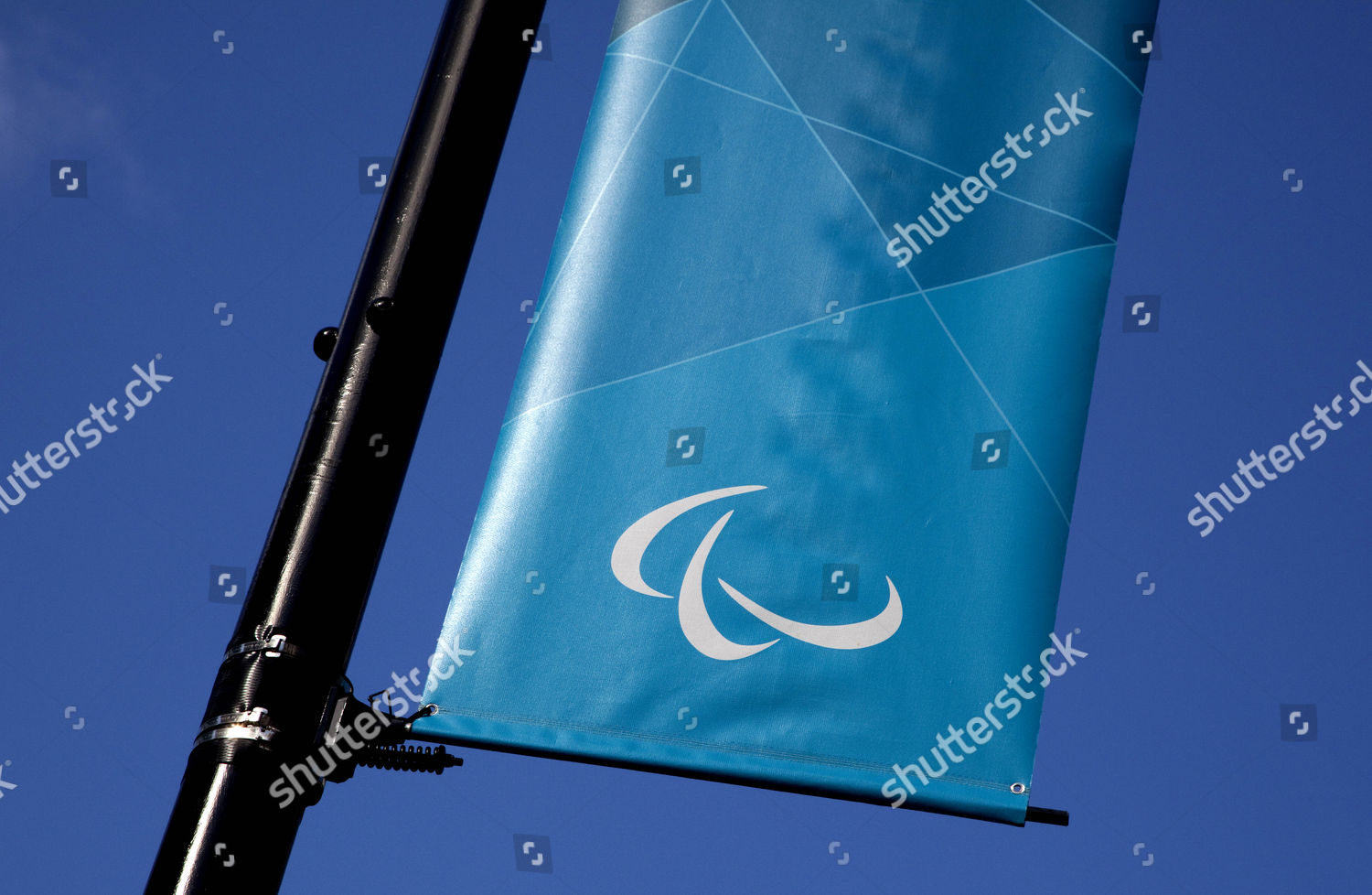 Agitos Symbol Paralympic Games On London Editorial Stock Photo - Stock ...