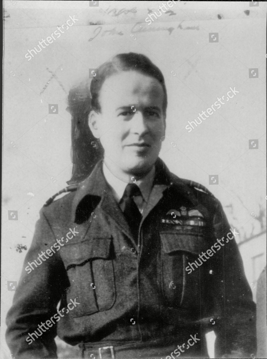 Group Captain John Cunningham Test Pilot Editorial Stock Photo - Stock ...