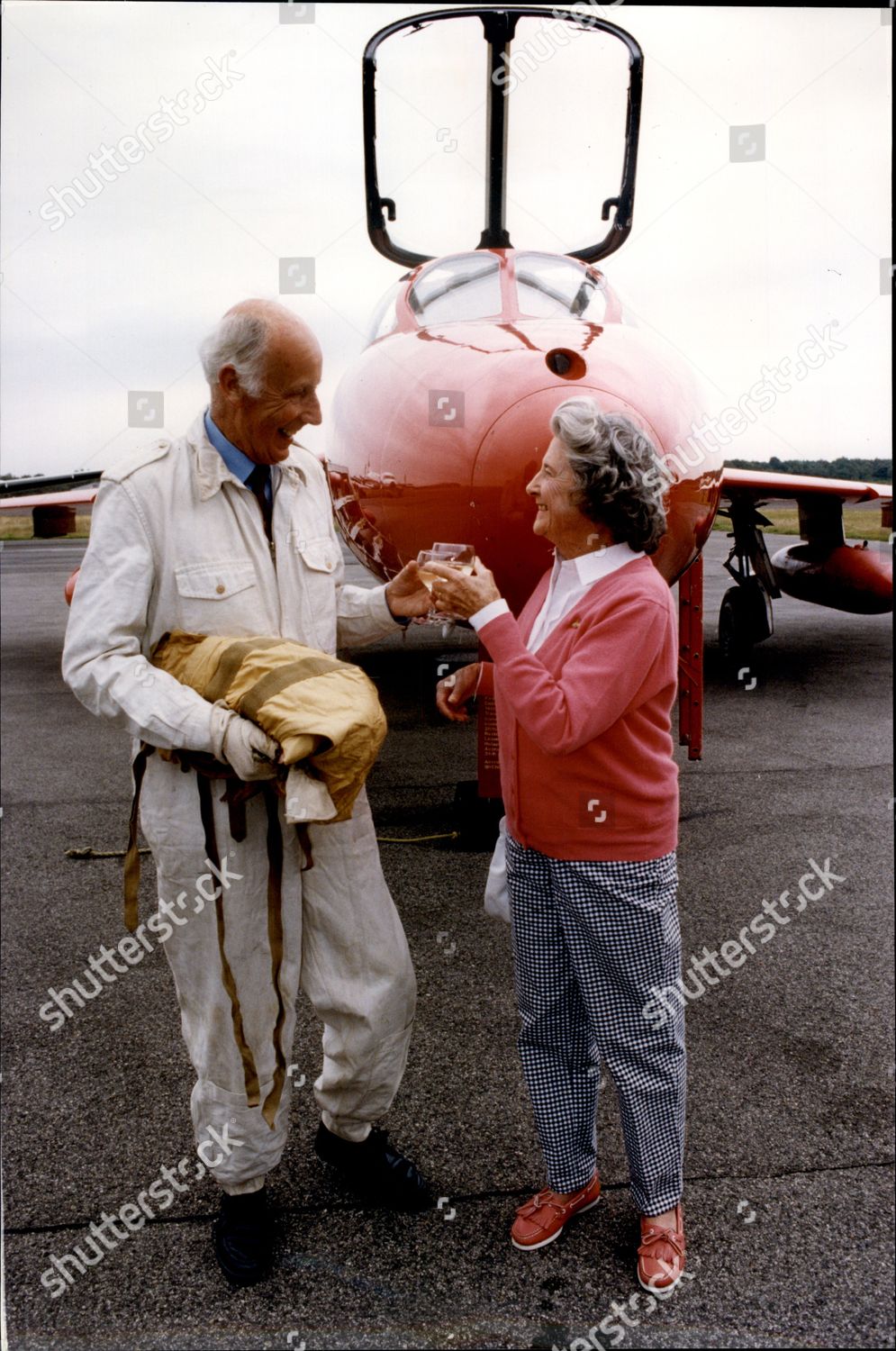 TEST PILOT NEVILLE DUKE WIFE GWEN Editorial Stock Photo - Stock Image ...