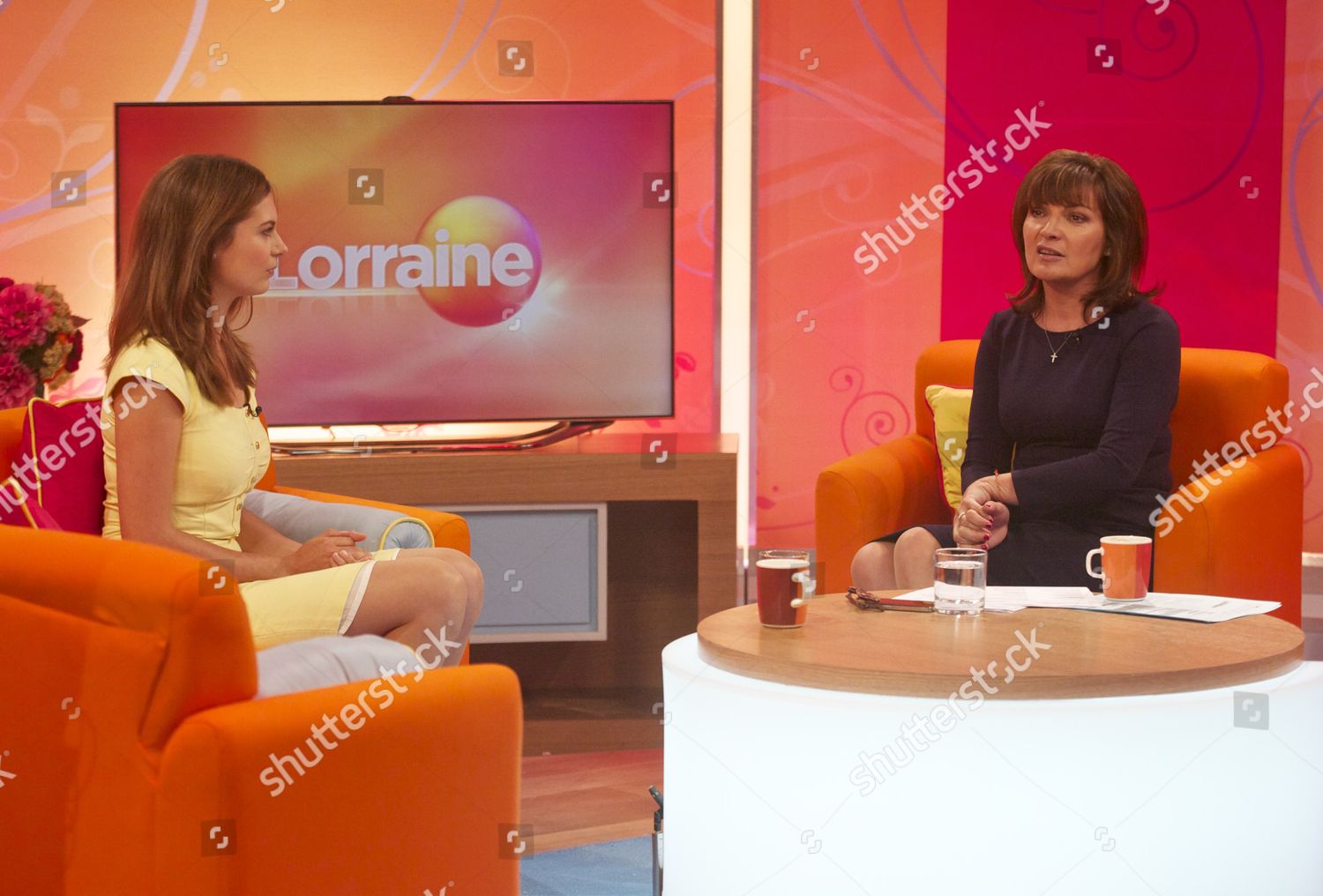 Rowenna Davis Lorraine Kelly Editorial Stock Photo - Stock Image ...