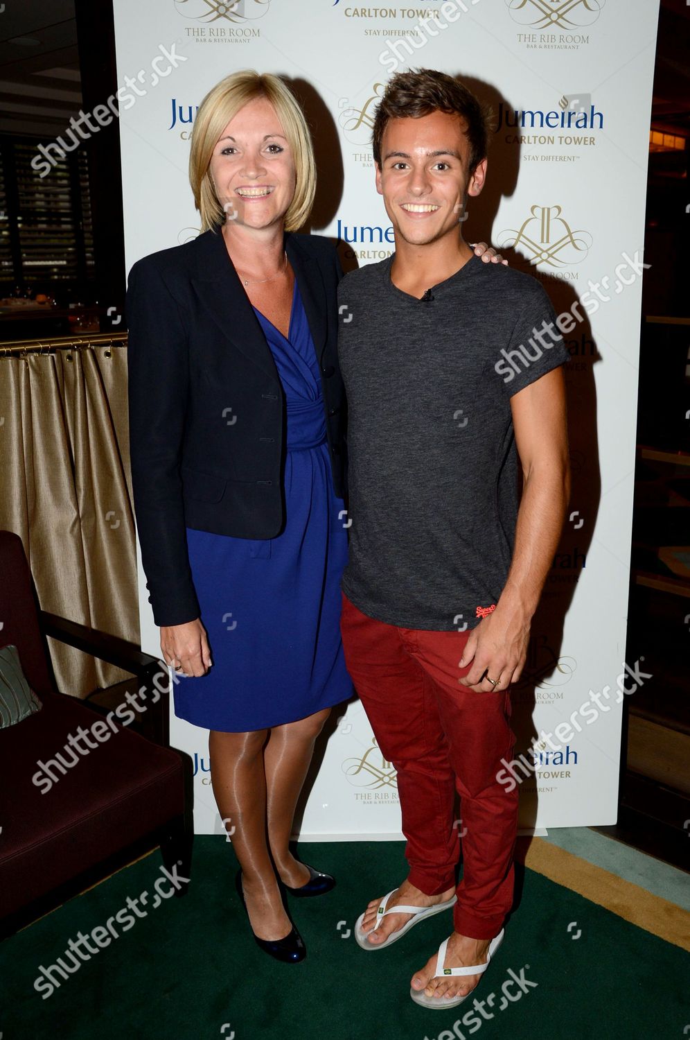 Katherine Gordon Tom Daley Editorial Stock Photo - Stock Image ...
