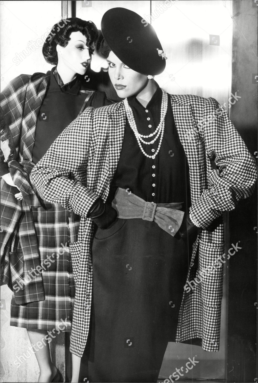 Fashion Women 1979 Model On Catwalk Editorial Stock Photo - Stock Image ...