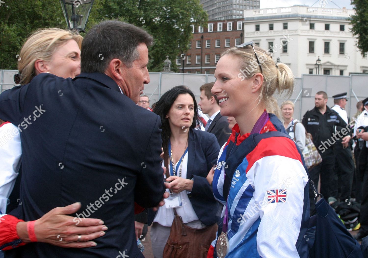 Kristina Cook Gets Hug Lord Sebastian Editorial Stock Photo - Stock ...