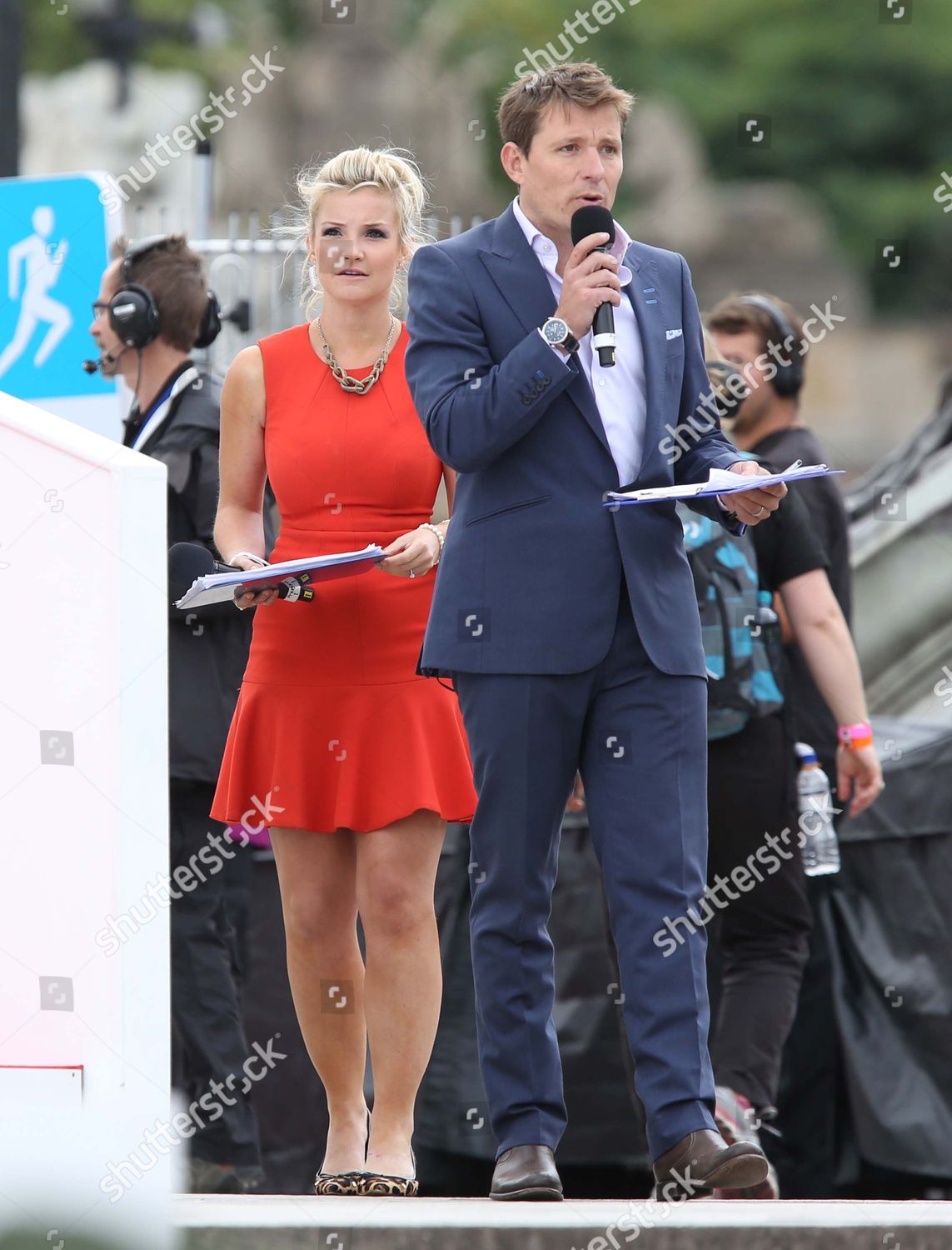 Helen Skelton Ben Shephard Editorial Stock Photo - Stock Image ...