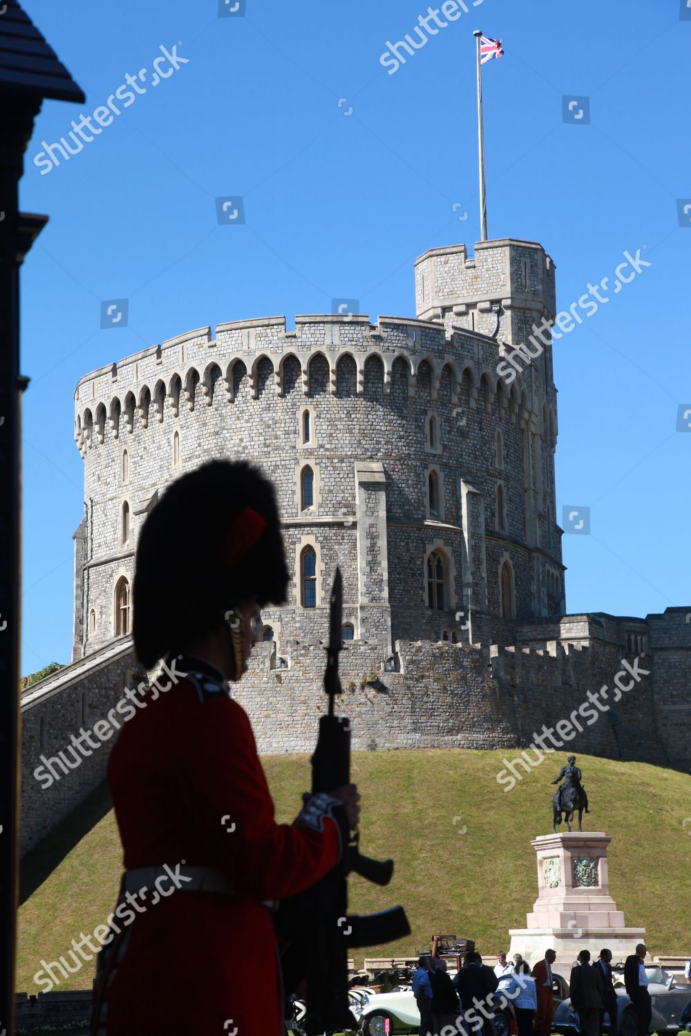 Sentry Windsor Castle Editorial Stock Photo - Stock Image | Shutterstock