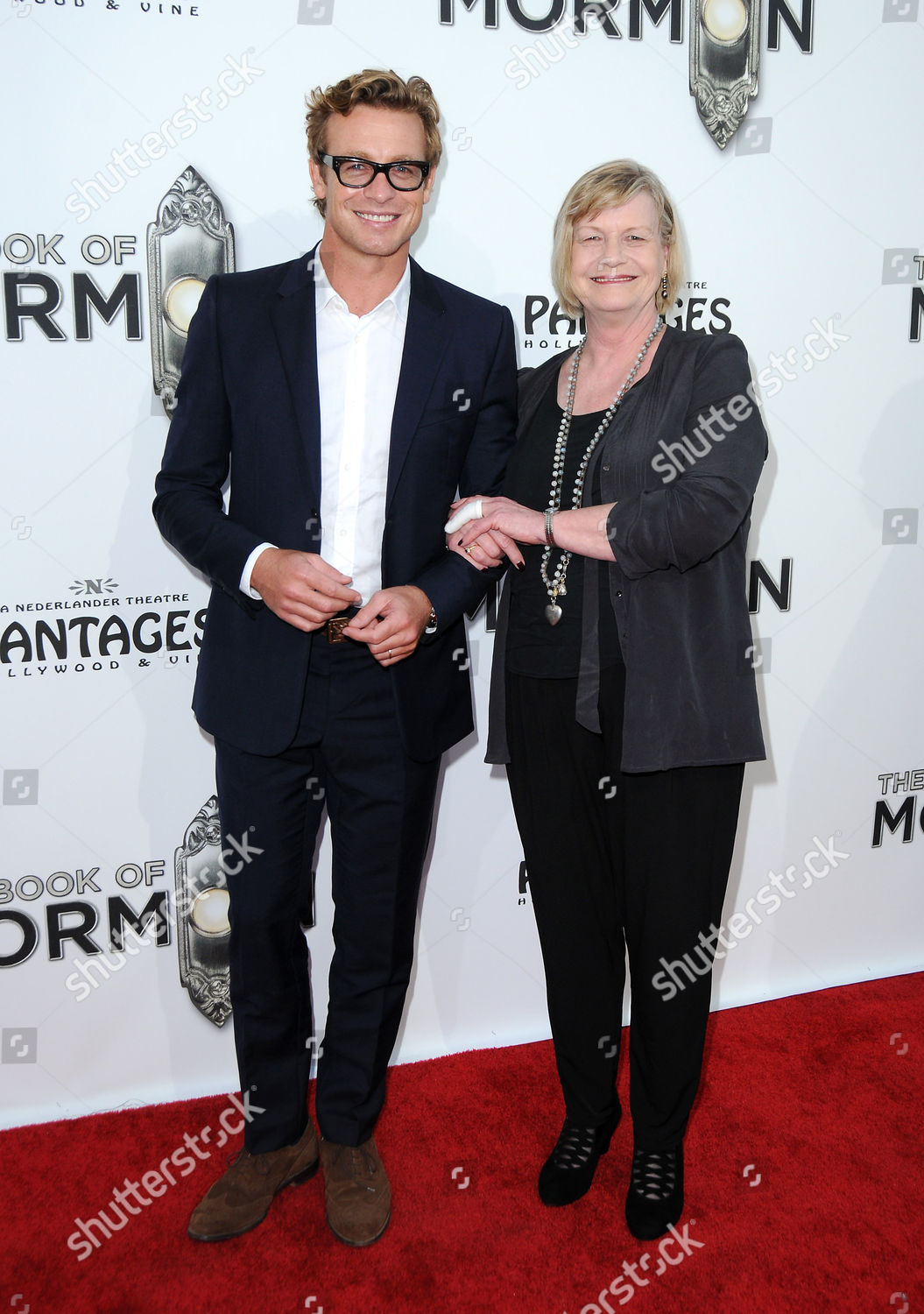 Simon Baker Elizabeth Labberton Editorial Stock Photo - Stock Image ...