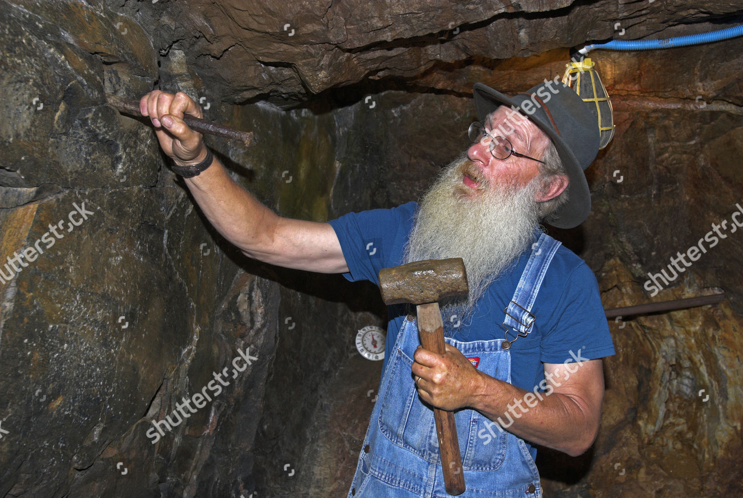 Miner Consolidated Gold Mine Dahlonega Georgia Editorial Stock Photo ...