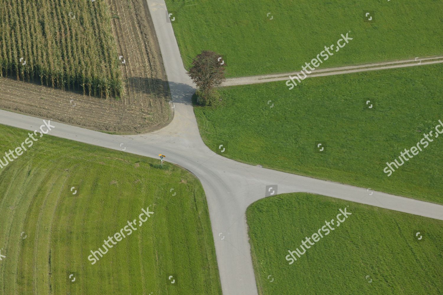 Crossroads Aerial View Editorial Stock Photo - Stock Image | Shutterstock