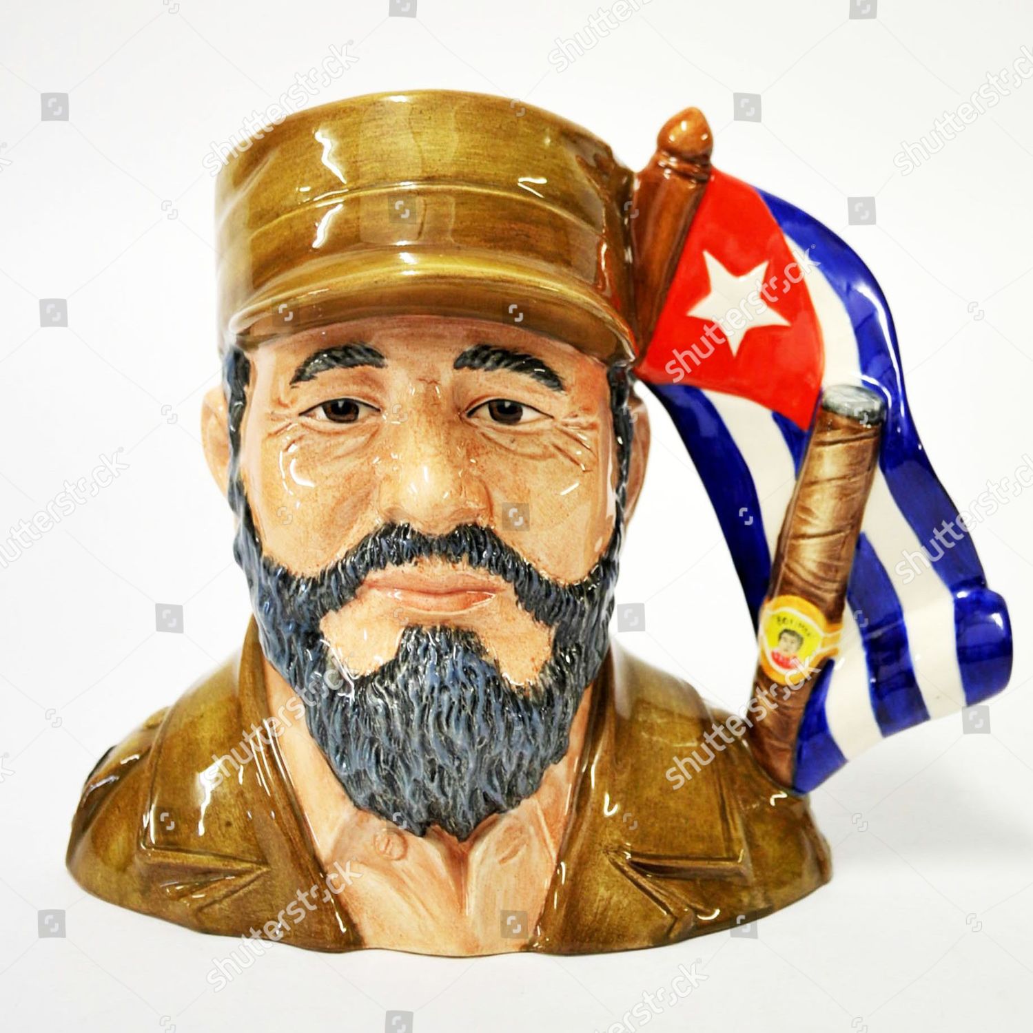 Cuban Dictator Fidel Castro Toby Jug Editorial Stock Photo - Stock ...