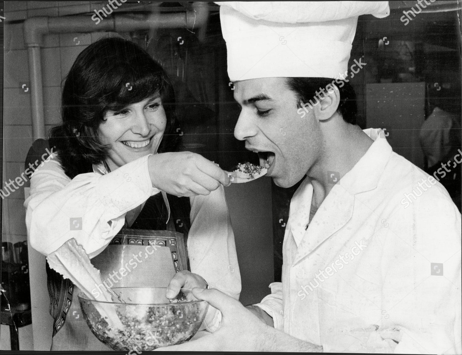 Josceline Dimbleby Chef Joseph Mansour Editorial Stock Photo - Stock ...
