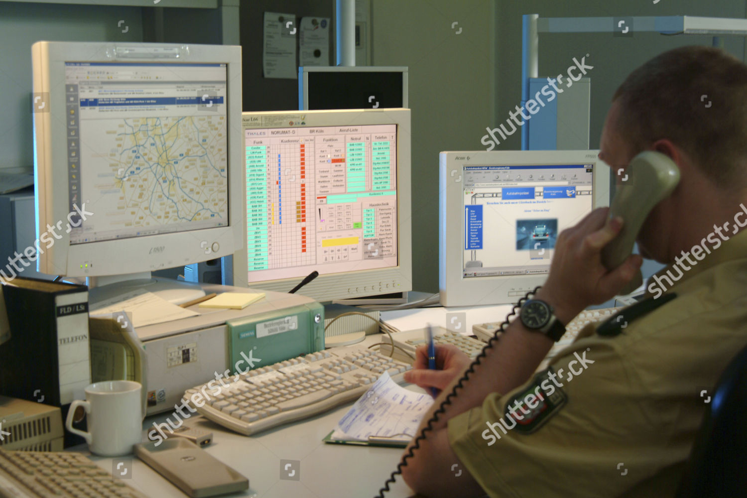 Deu Germany Nrw Police Control Center Editorial Stock Photo - Stock ...
