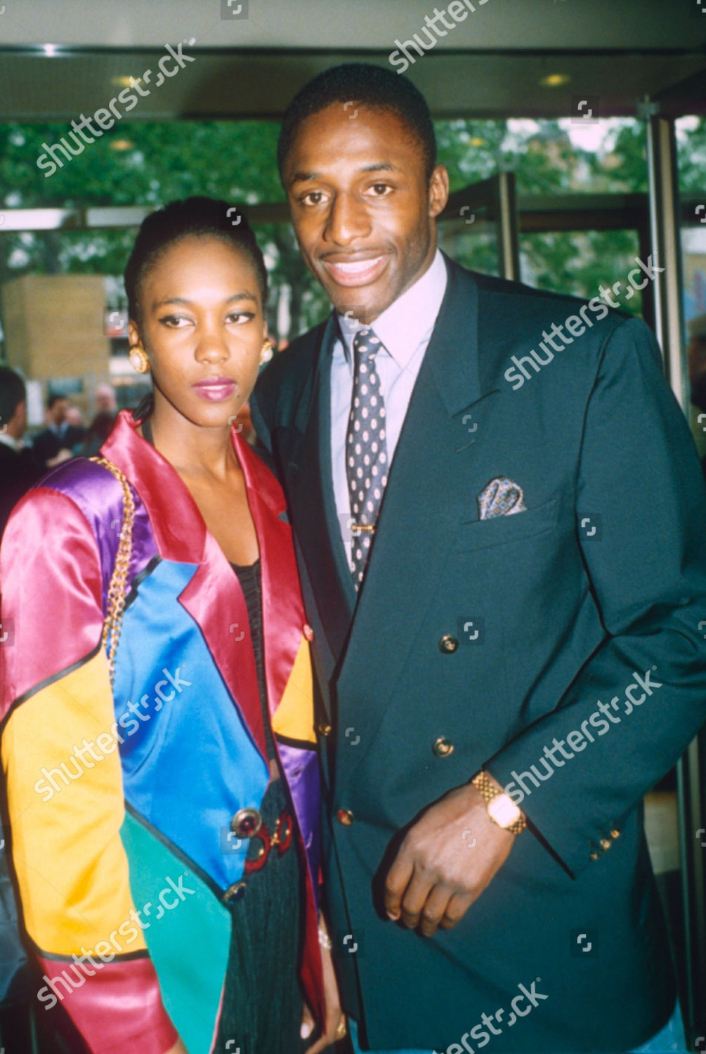 John Fashanu Girlfriend Editorial Stock Photo - Stock Image | Shutterstock
